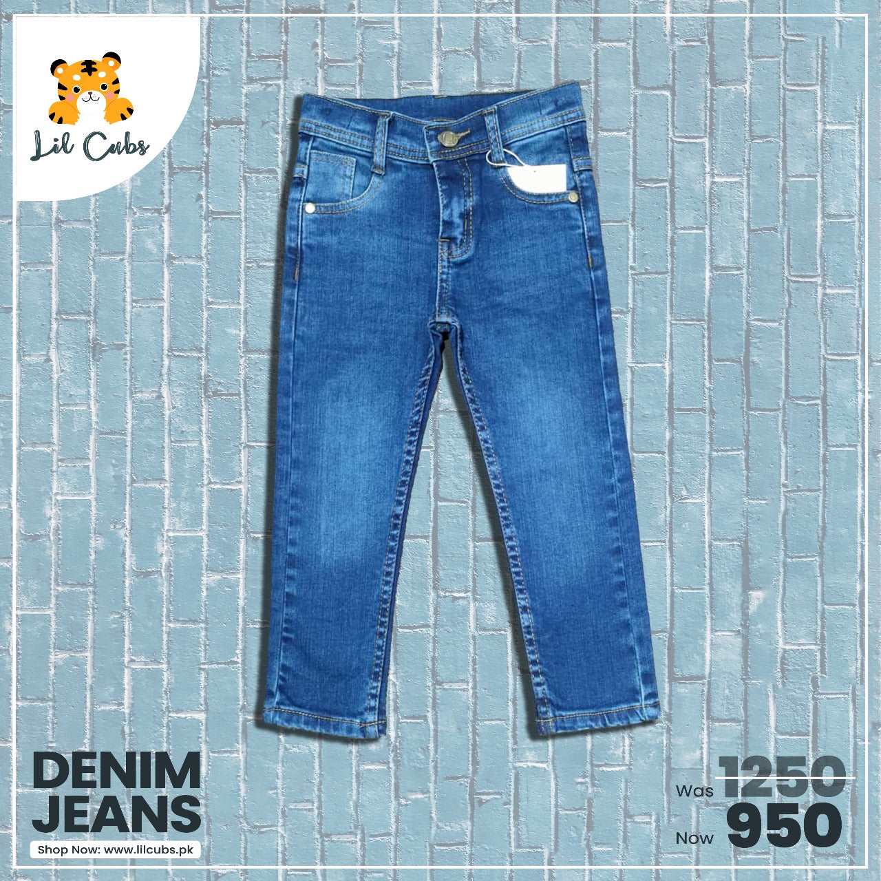 Basic Denim Jeans – Lil' Cubs